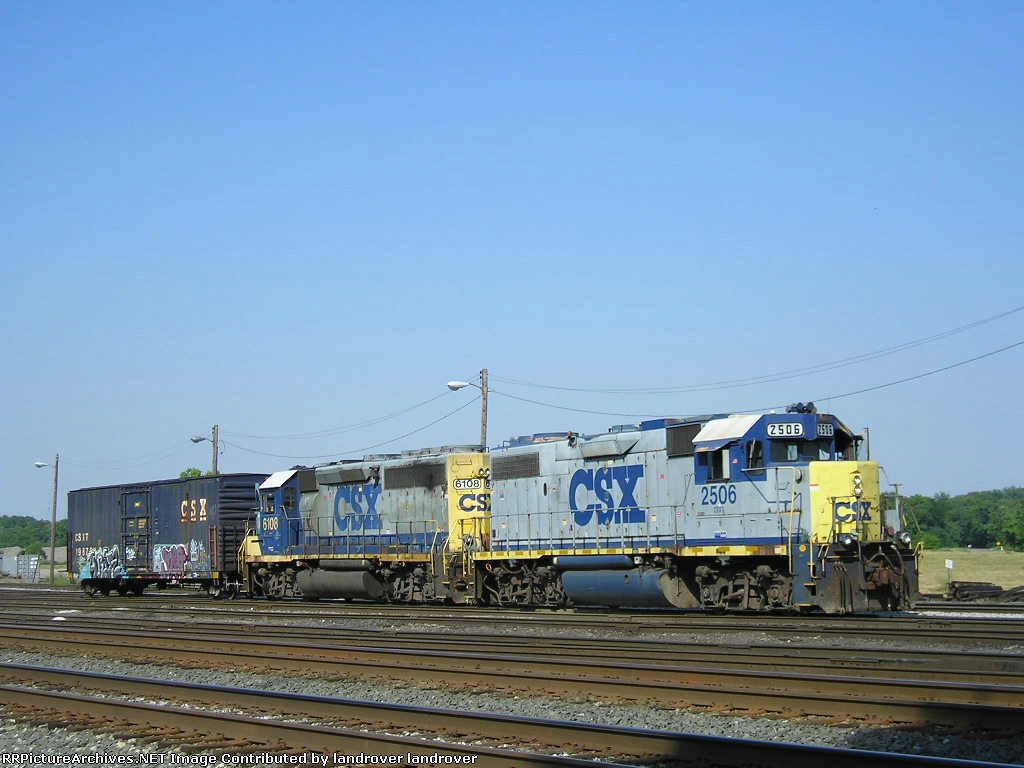 CSXT 2506 On CSX Y 201 At New River Yd